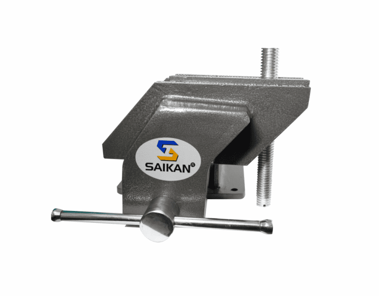 STEEL FABRICATED OFFSET VICE HEAVY DUTY WITH ANVIL - Saikan International